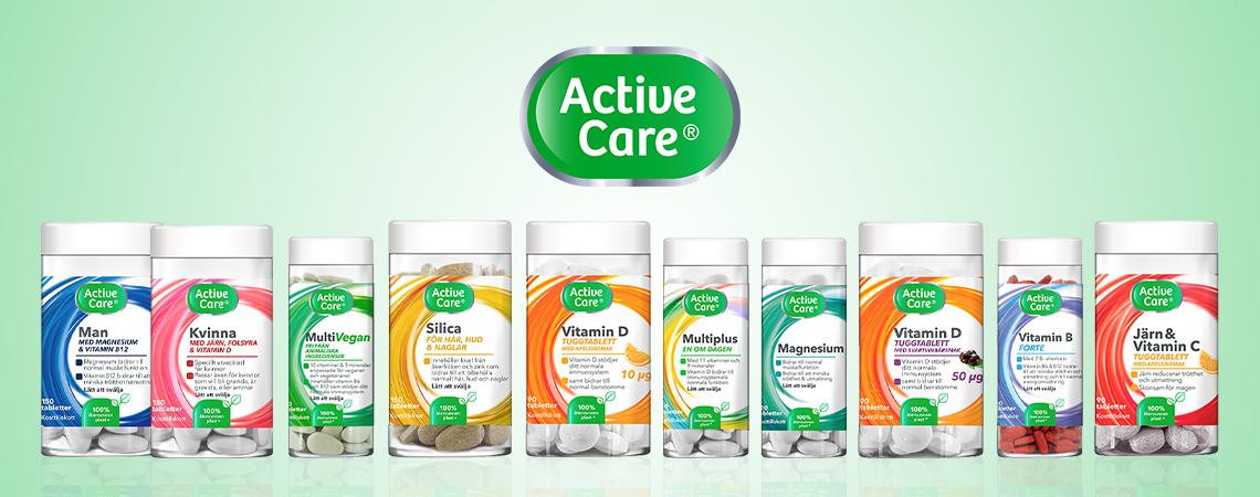Komplett serie vitaminer och mineraler - Activecare.se